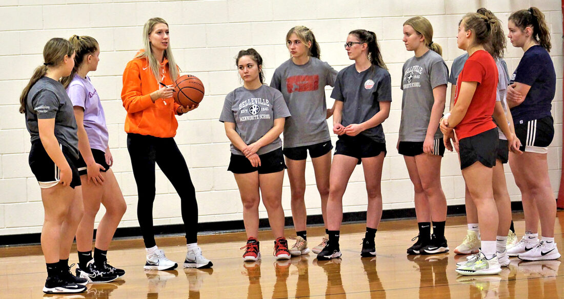 Penn State’s Makenna Marisa visits BMS | News, Sports, Jobs - The Sentinel